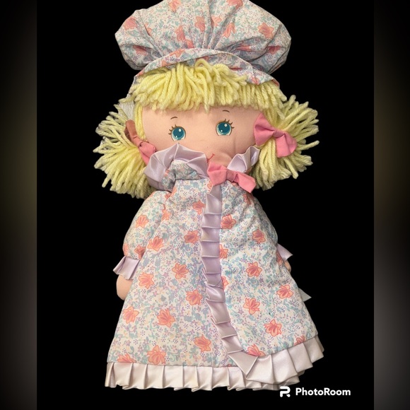 Amtoy | Toys | Vtg Amtoy 987 Dolly Tales Plush Doll Book Nursery | Poshmark